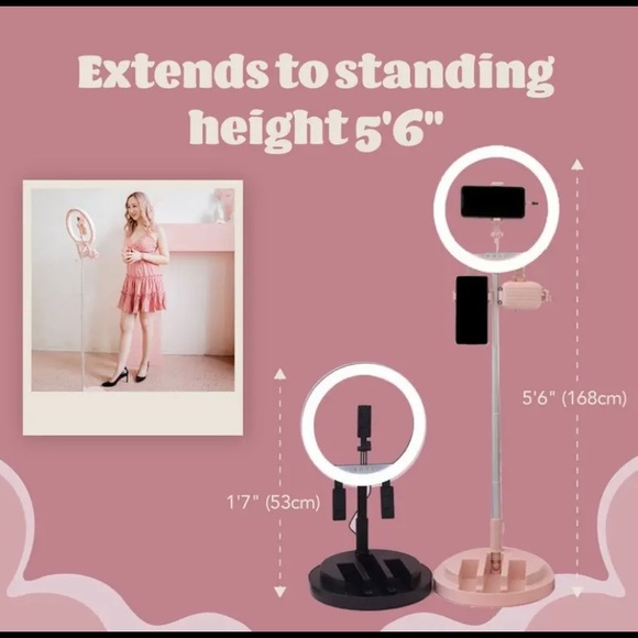 Other | Multicharging Selfpowered Portable Ring Light | Poshmark